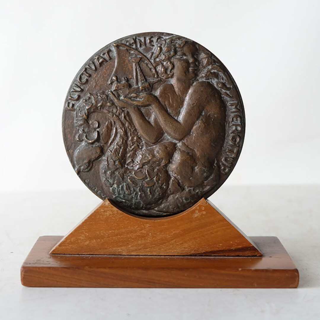 Guy Charles Revol and Michaux Henri - Large Bronze Medal (72mm ...