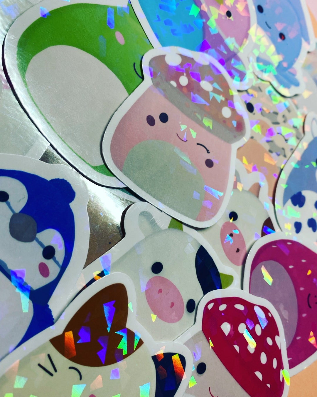 Squishmallow Holographic Sticker / Squishmallow Decal / Squishmallow ...