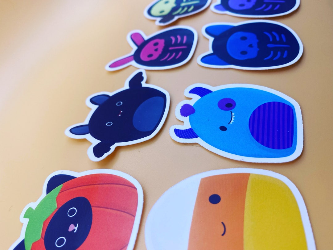Halloween Squishmallow Sticker Collection / 8 Halloween Squishmallow ...