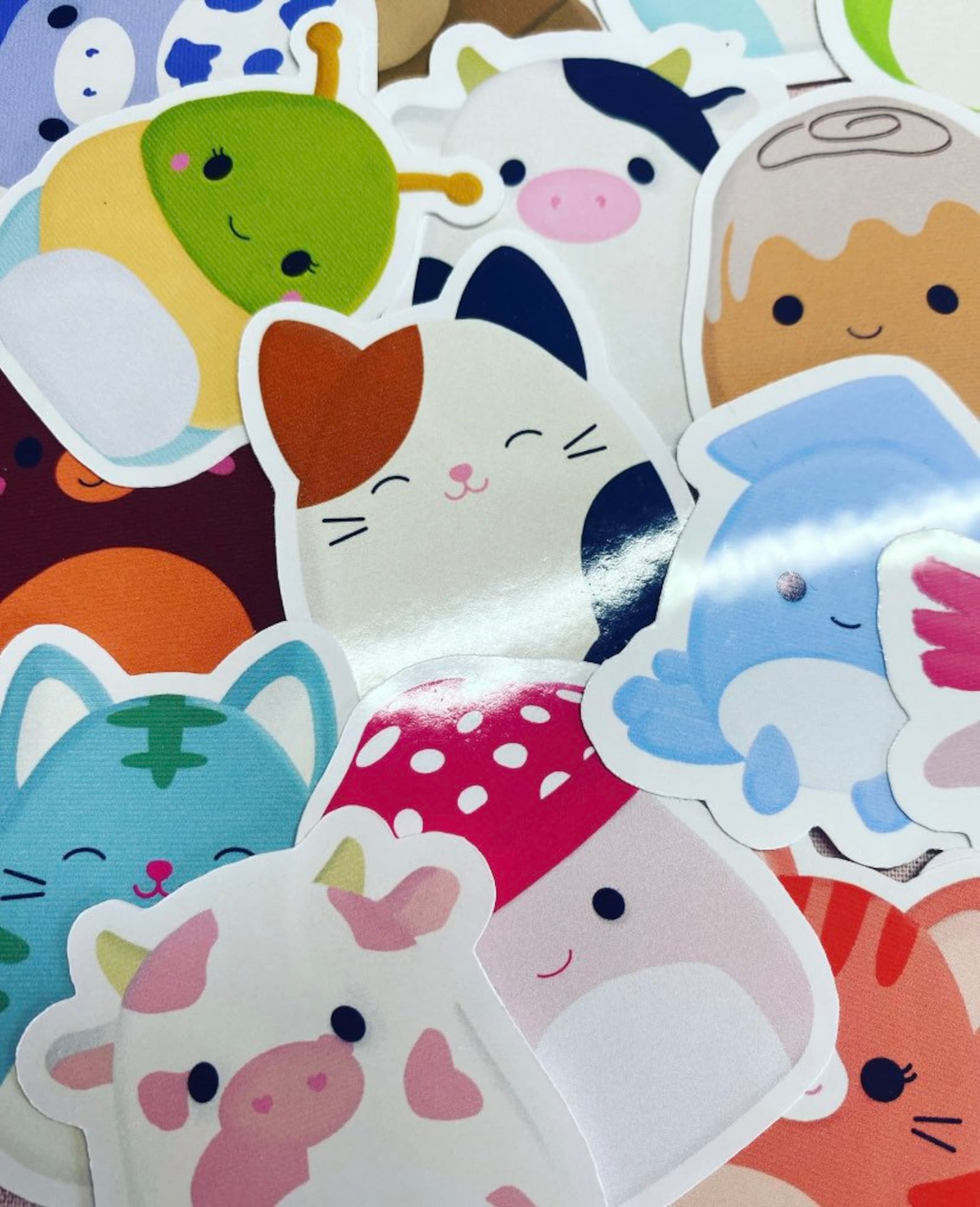Squishmallows Stickers / Set of Squishmallow Stickers - Etsy