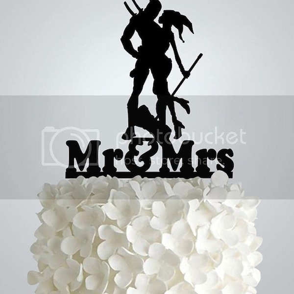 Deadpool Cake Topper - Etsy