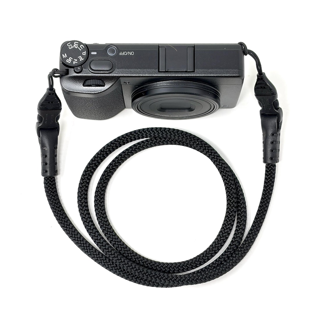Handmade Braided Rope Camera Strap With Optech Mini QD Loops, Ricoh GR ...