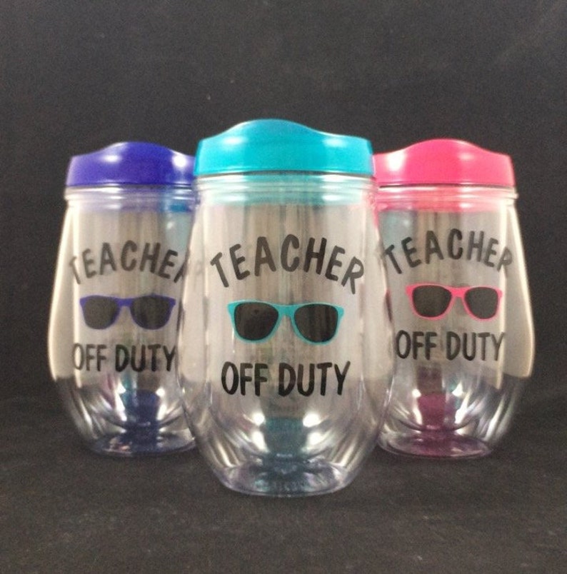 Teacher Appreciation Gift Teacher off Duty End of School - Etsy