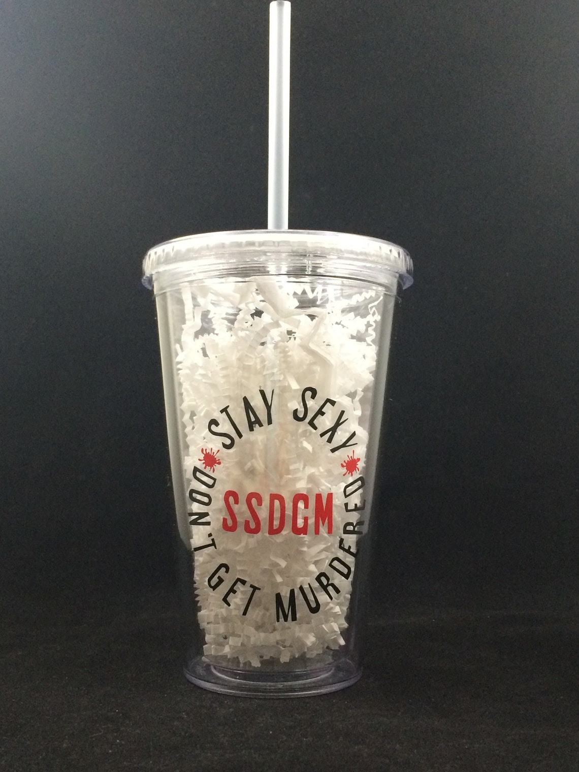 MFM SSDGM Water Tumbler Stay Sexy Don't Get Murdered - Etsy