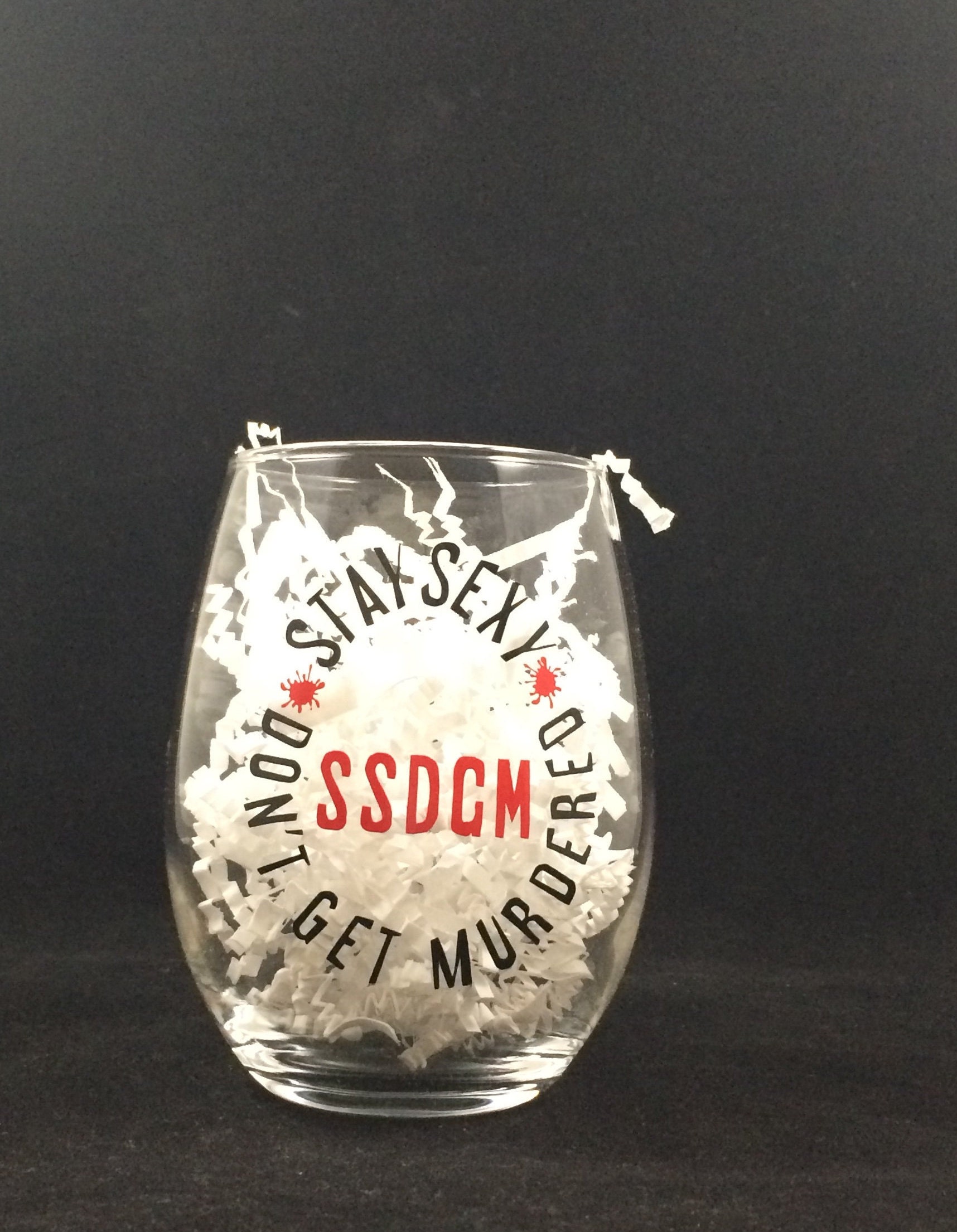 MFM SSDGM Water Tumbler Stay Sexy Don't Get Murdered - Etsy