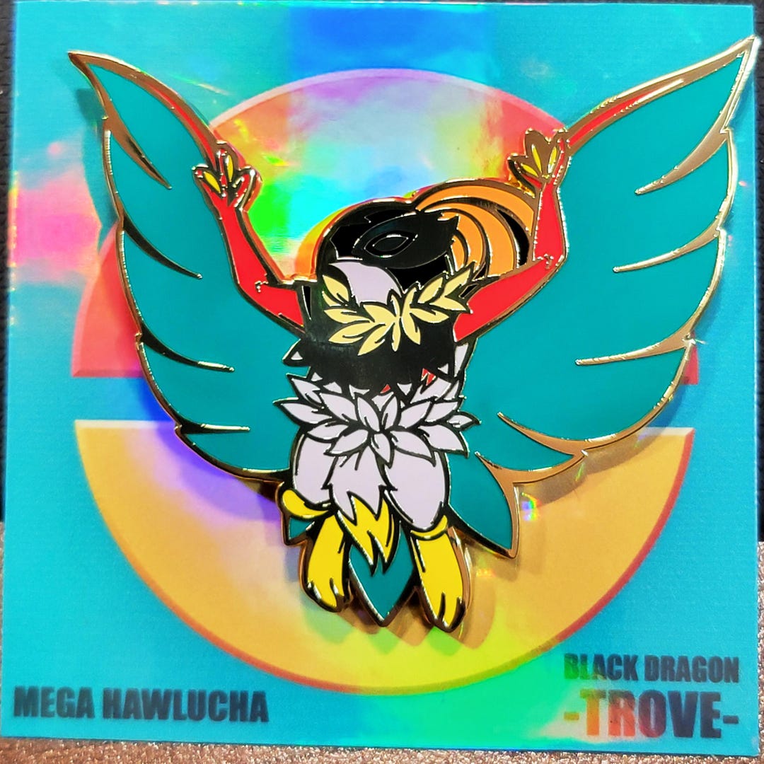 2.5 Inch Hard Enamel Pin - MEGA BIRD - Etsy