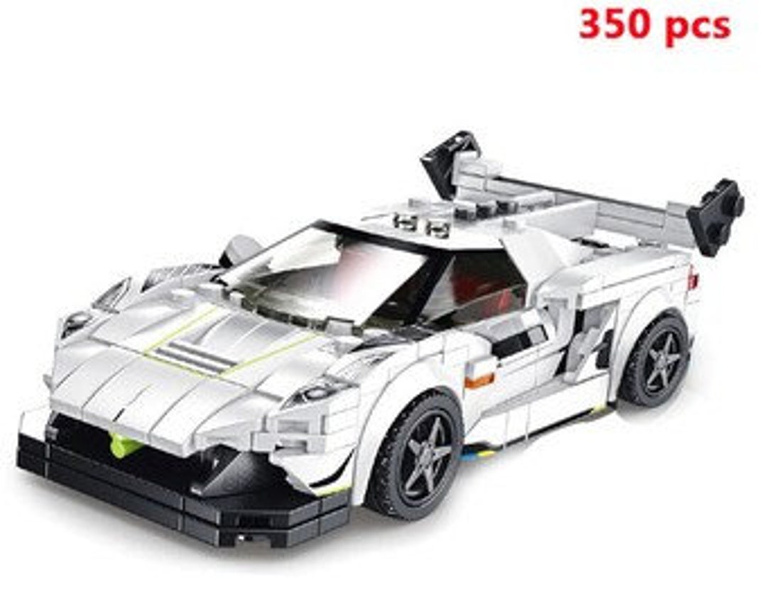 DIY Make Your Own Car Building Brick Block Race Car Set 350pcs - Etsy