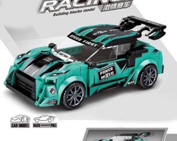 DIY Make Your Own Car Building Brick Block Race Car Set 310pcs - Etsy