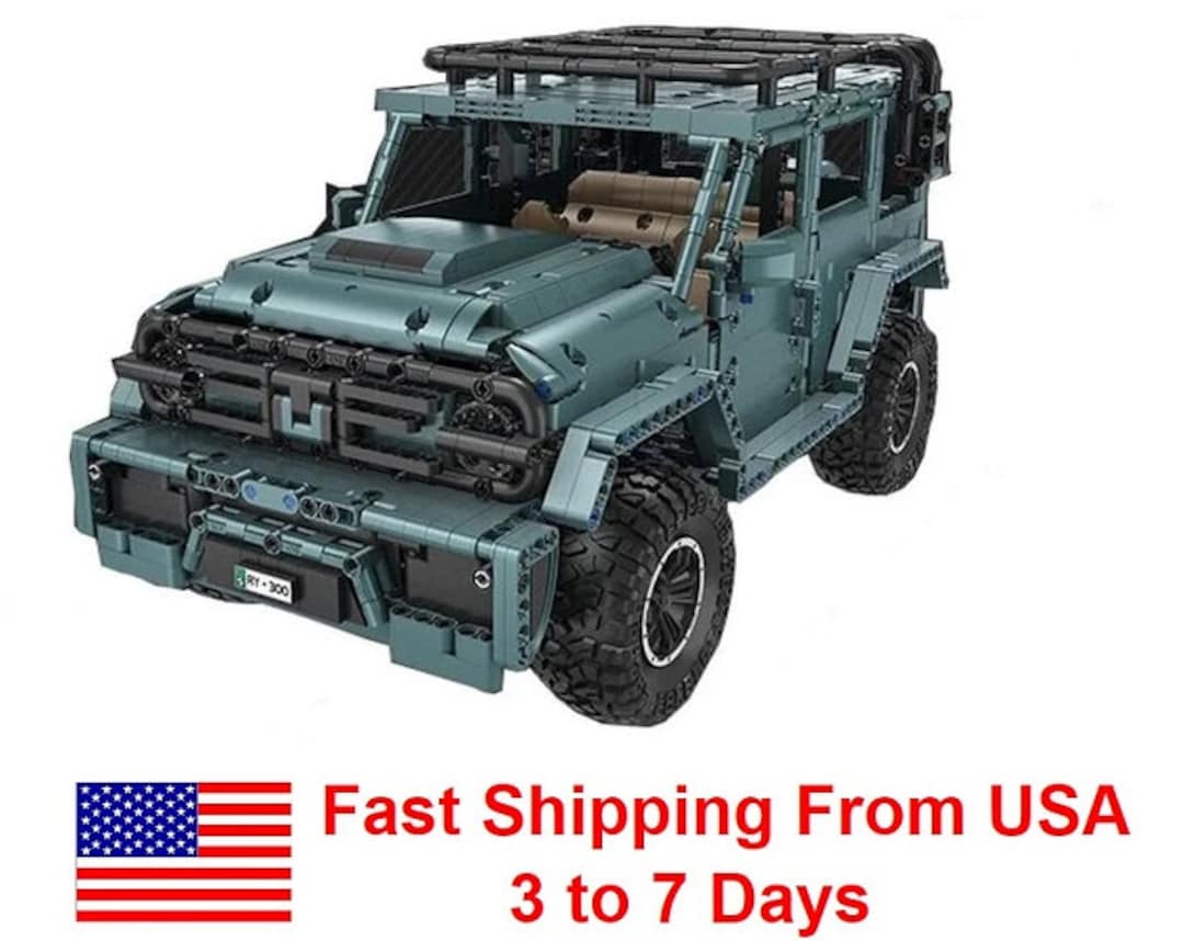 Off Road Adventure Vehicle Building Block Model Kit 2627pcs - Etsy