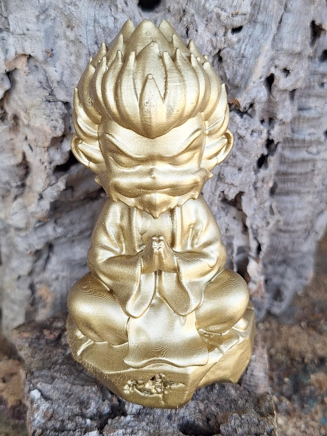 Black Myth Wukong Chibi Monkey God Monk 3D Printed Figurine Toy Gift ...