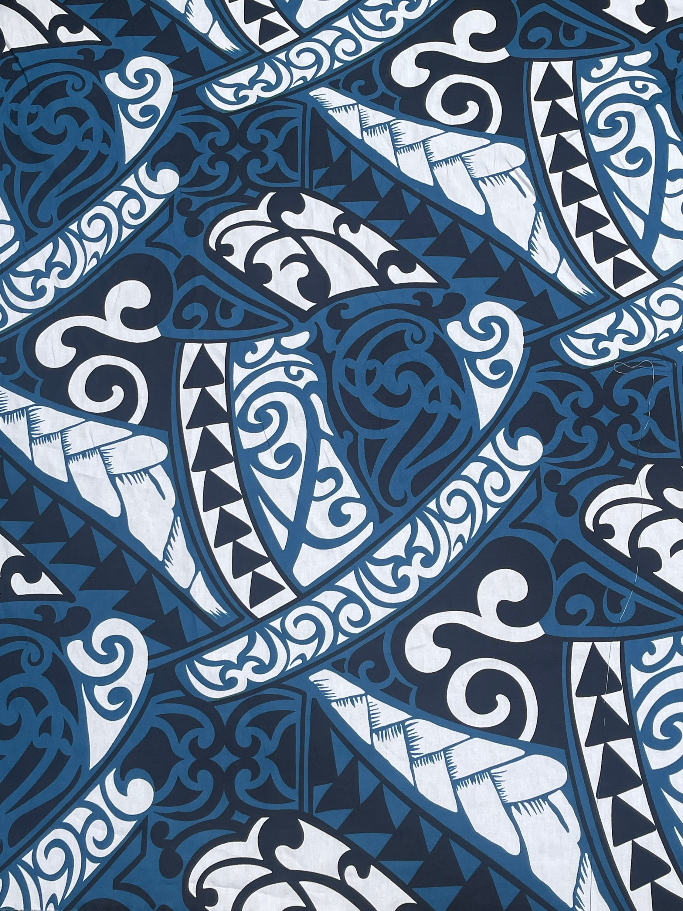 Hawaiian Tribal Print Fabric