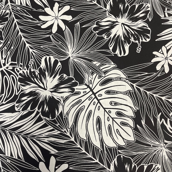 Fern Print Cotton Fabric - Etsy