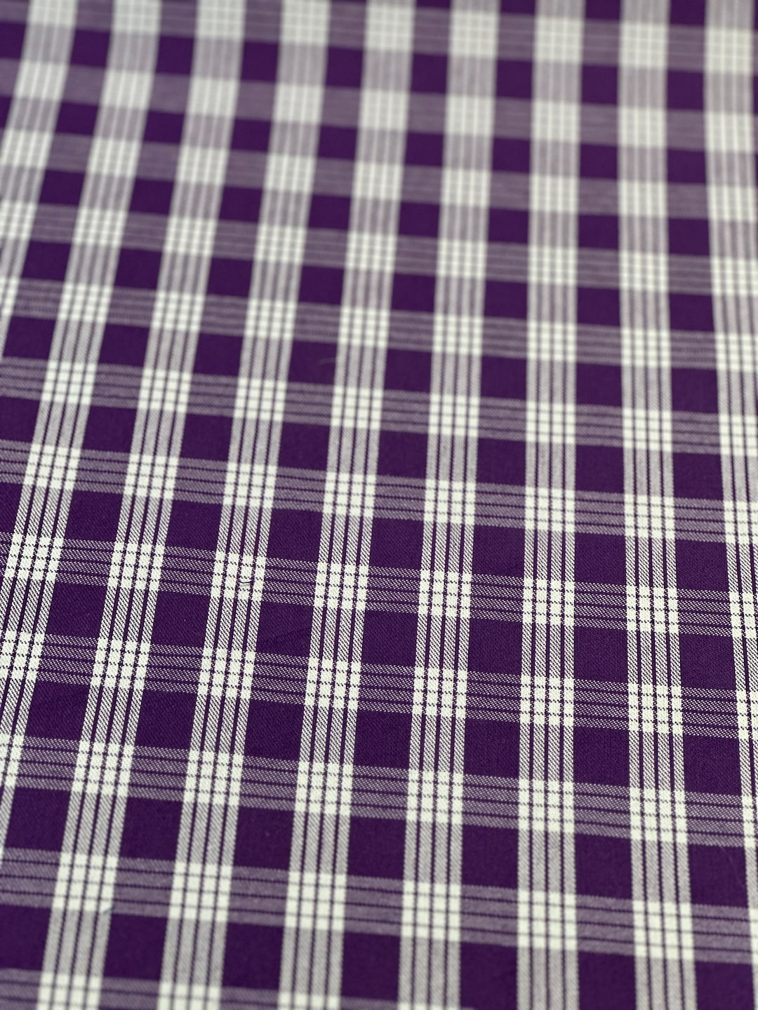 Purple Palaka 100% Heavy Cotton Fabric by the Yard Bulk Yardage ...