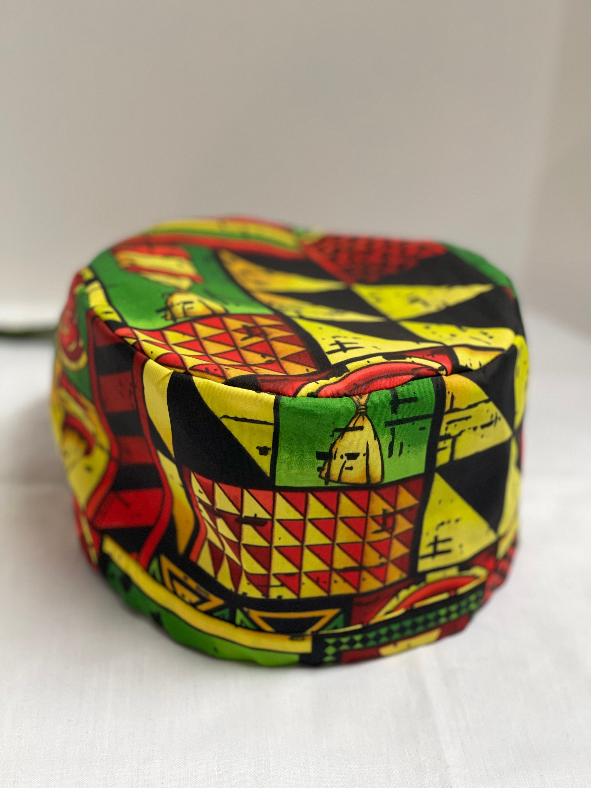 Hawaiian Artifacts Rasta Print Adult Unisex Nurses Cap - Etsy