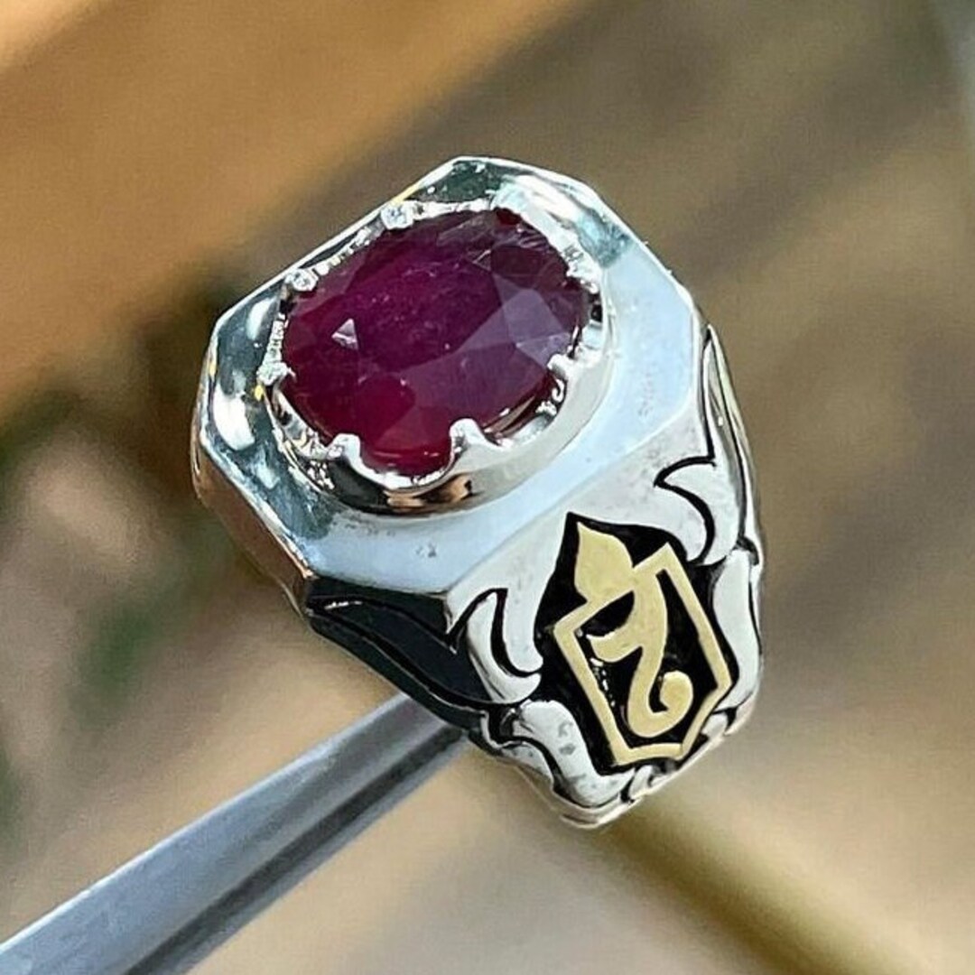 Kabul Ruby Stone Rare Find Stone Ring - Afghanistan Ruby Stone 8.5 Ct ...