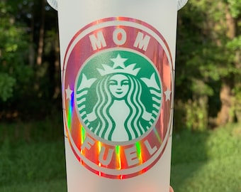 Starbucks Coffee Mom Fuel Sticker - Etsy