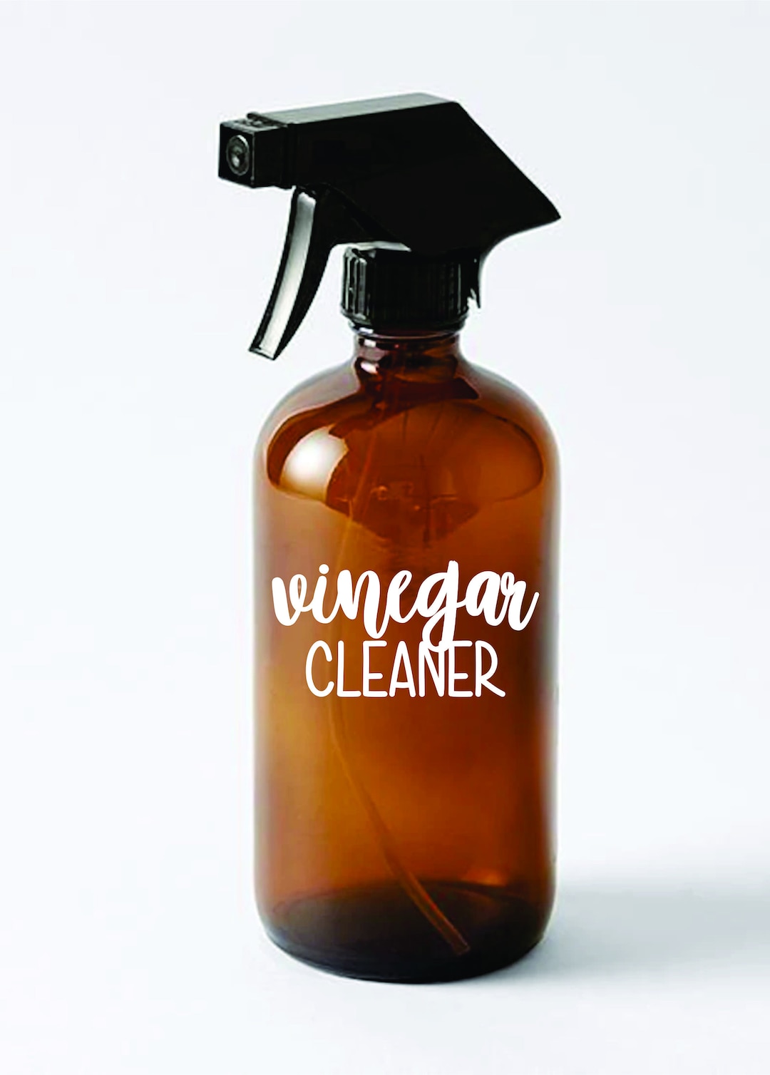 Vinegar Cleaner Spray Bottle Vinyl Decal Sticker - Etsy