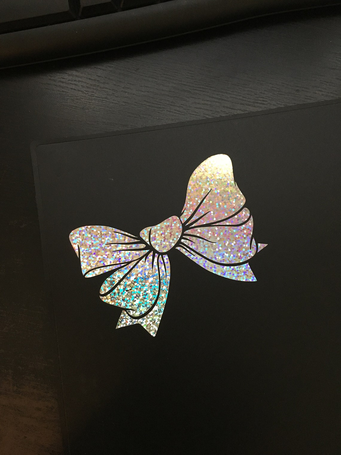 Girly Hairbow Bow Vinyl Decal Sticker for Planner Car Mirror - Etsy