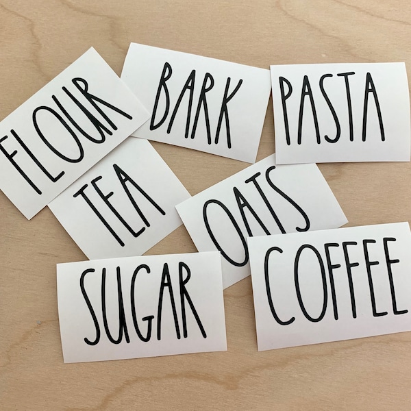 Canister Decal - Etsy