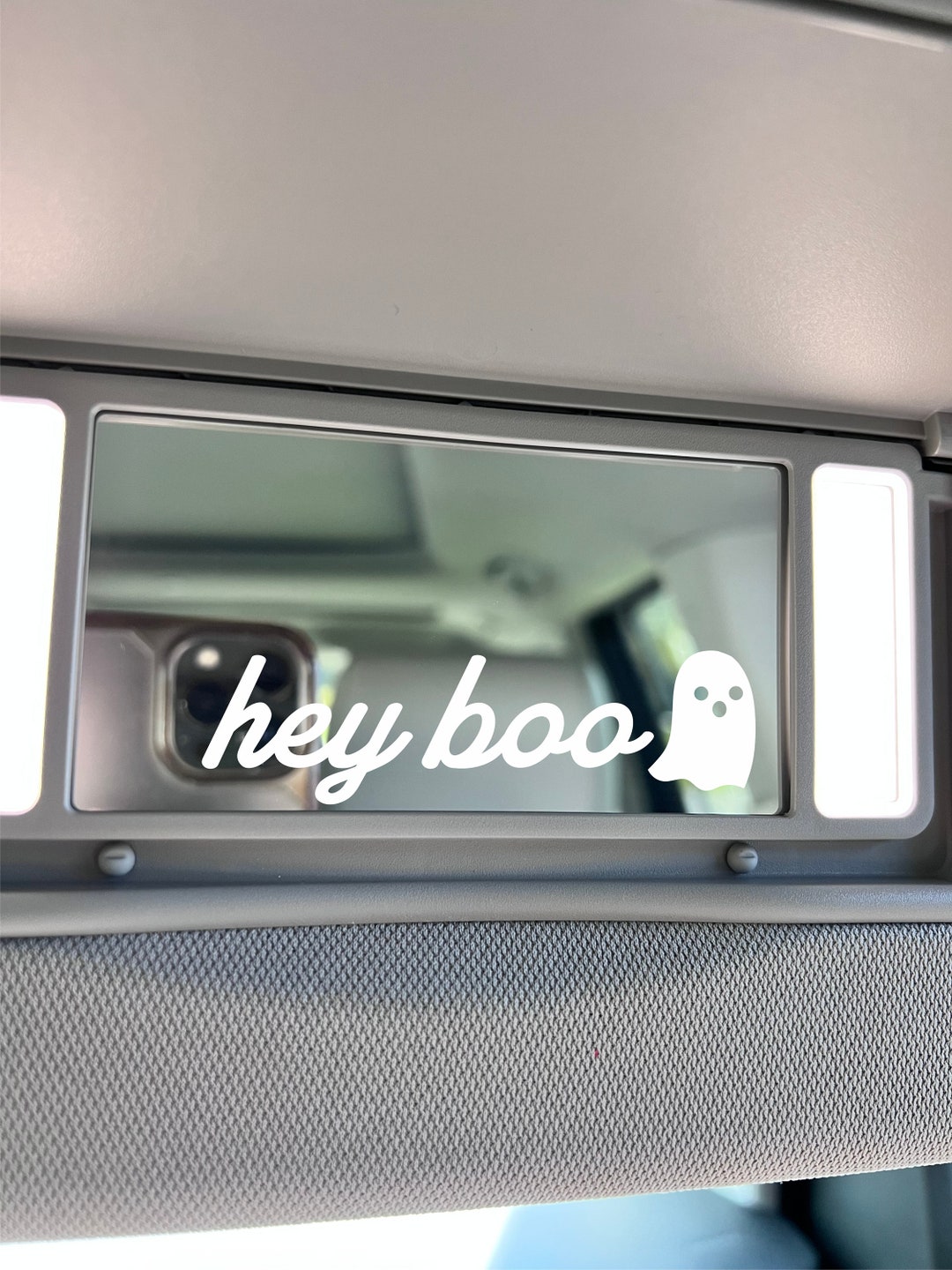 Hey Boo Cute Ghost Car Mirror Planner Laptop Cup Vinyl Decal Sticker - Etsy