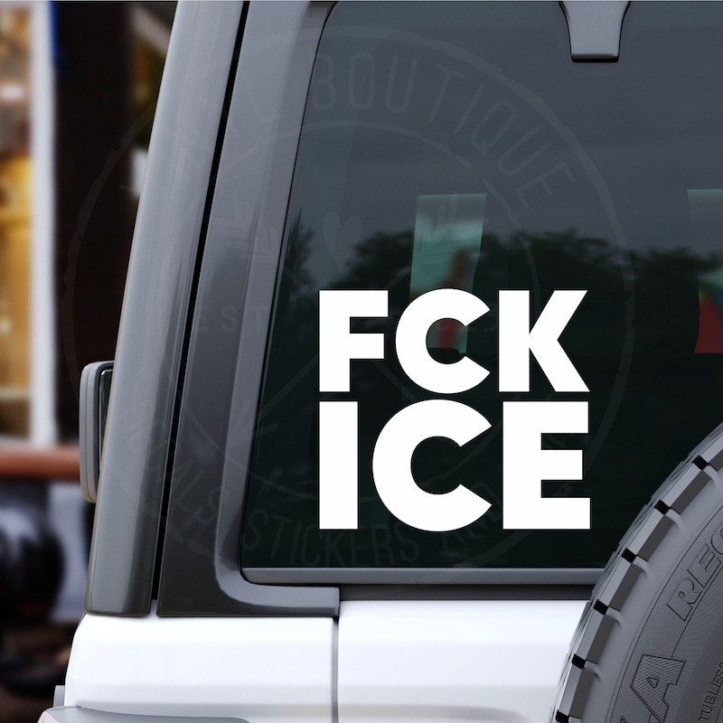 Anti Ice Bumper Stickers - Etsy