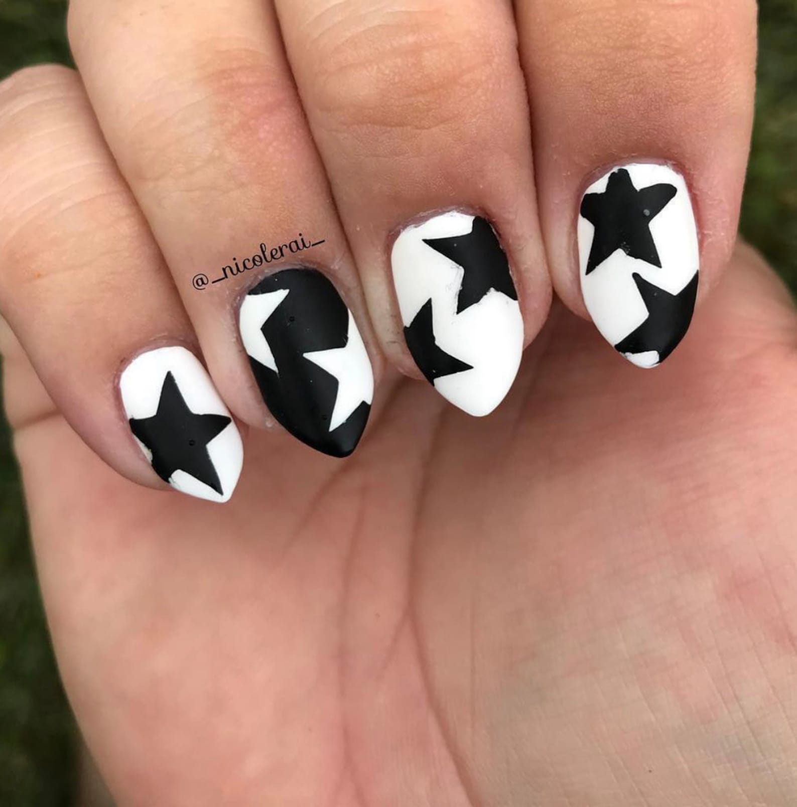 Star Nail Vinyl Fingernail Art Stencils - Etsy Australia