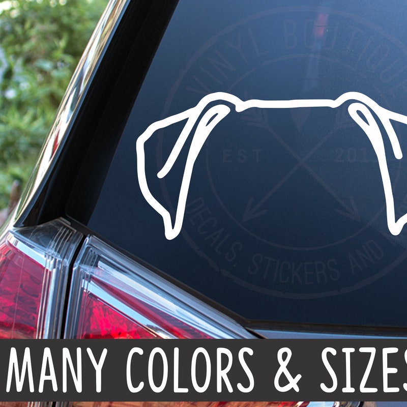 Boxer Dog Decal - Etsy