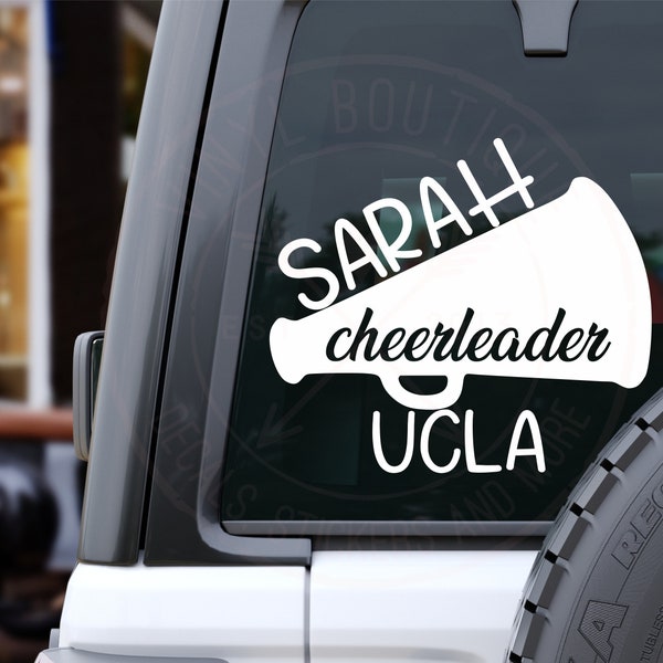 Cheerleading Decal - Etsy
