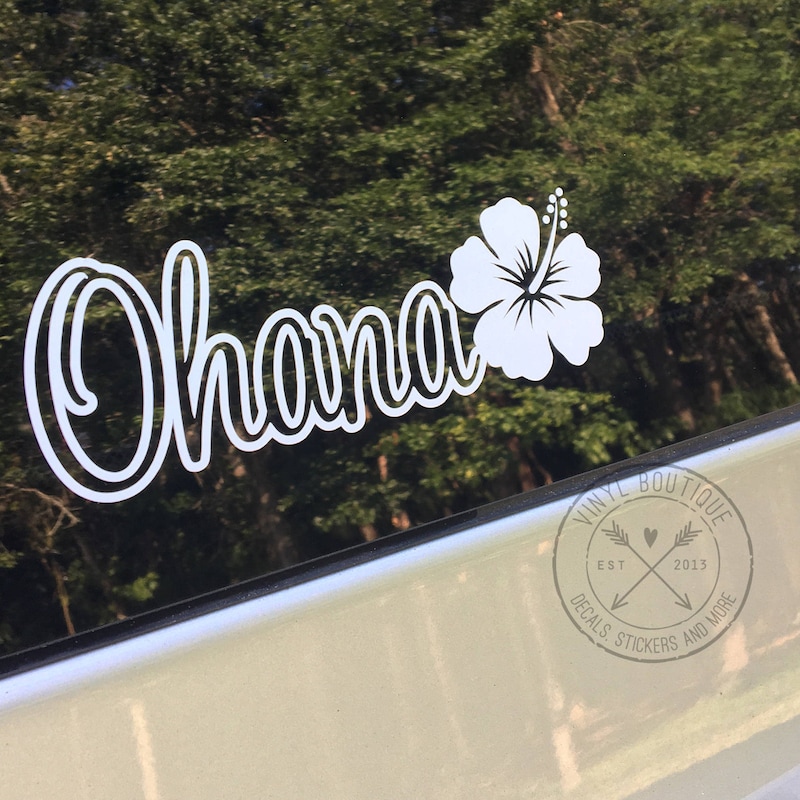 Ohana Decal - Etsy