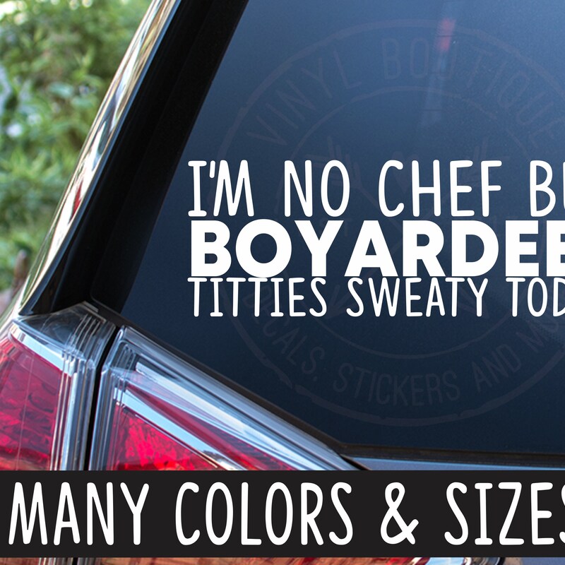 Chef Decal - Etsy
