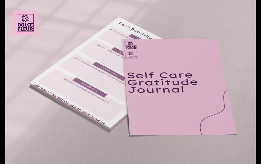Self Care Gratitude Journal *printable* - Etsy