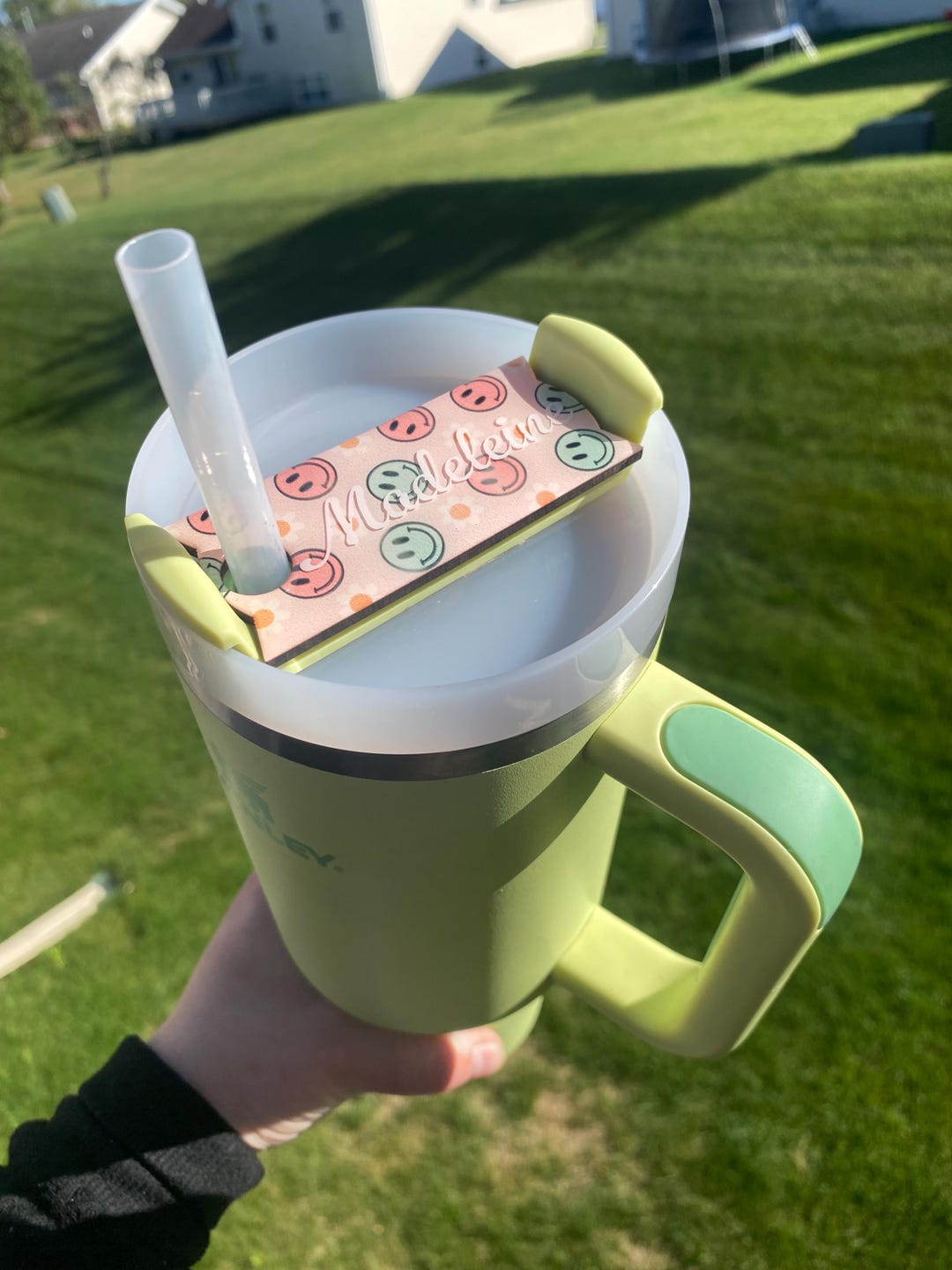 Girlie Cup Topper | Hippie Design | 30 Oz and 40 Oz | Personalized Cup ...