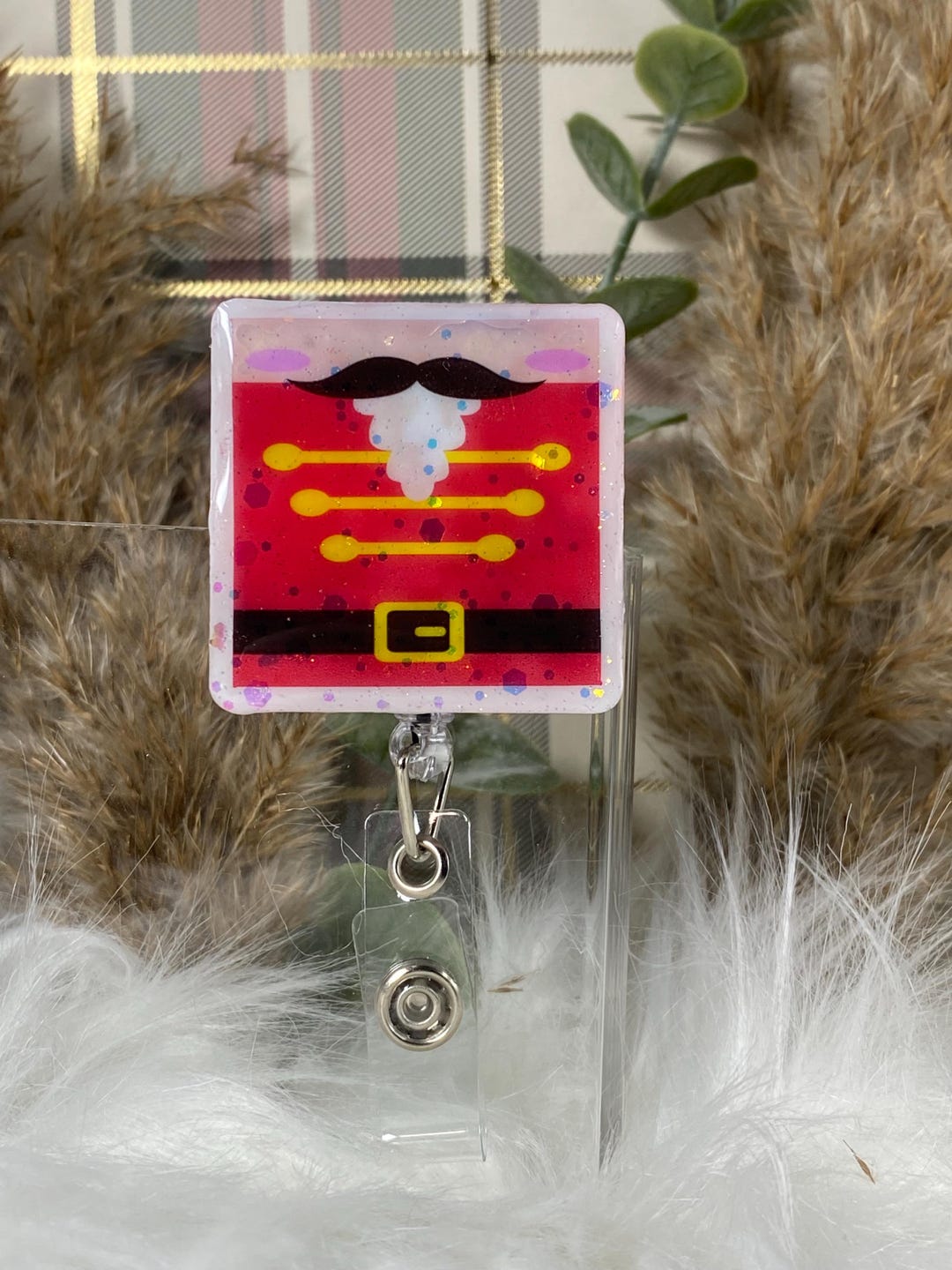 Nutcracker Badge Reel | Custom Badge Reels | Healthcare | Teaching | Veterinarian | Keychain ...
