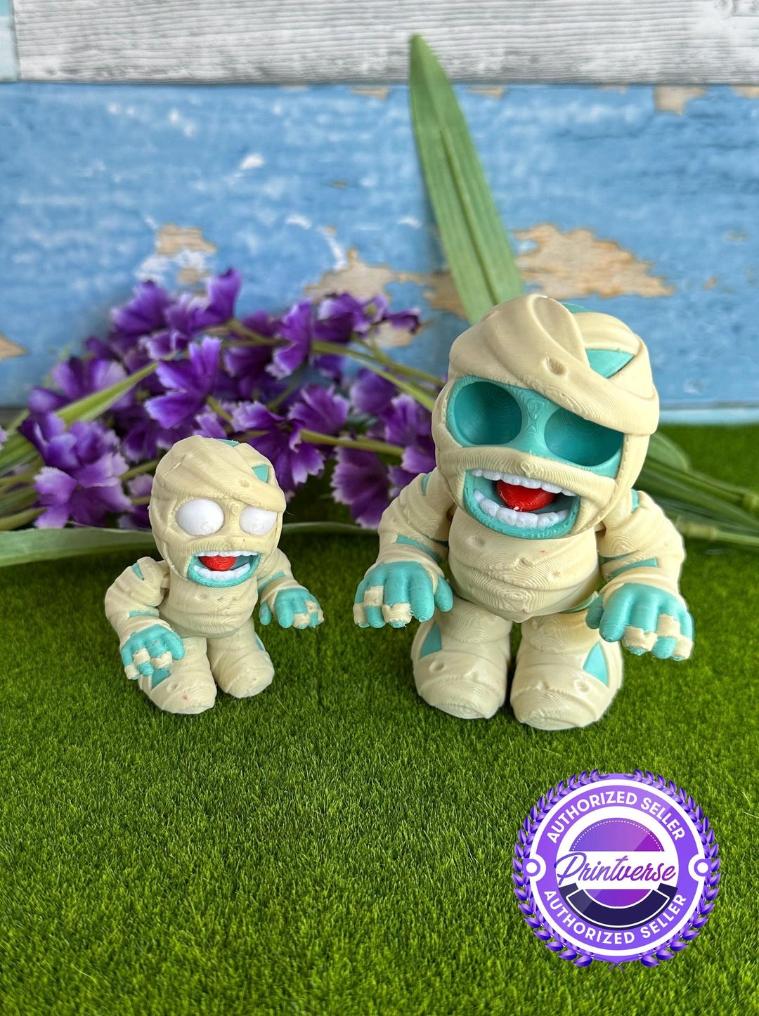 3D Printed Flexy Chibi Mummy - Etsy