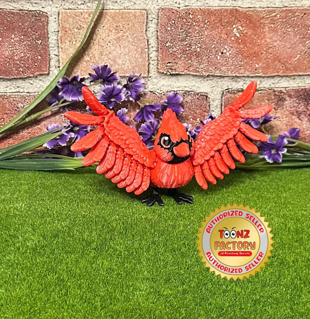 3D Printed Flexi Cardinal (toonz Factory) - Etsy
