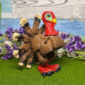 3D Printed Articulated Turkey - Etsy