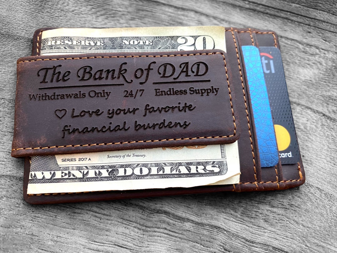 Personalized Money Clip for Men - Fathers Day Gift From Kids - Fathers ...