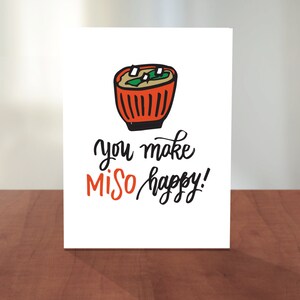 You Make MISO Happy Cute Hand Lettered Illustrated Love - Etsy