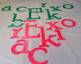 Black Acrylic Letters - Etsy