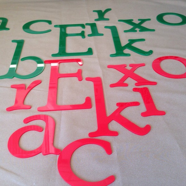 Acrylic Letters - Etsy