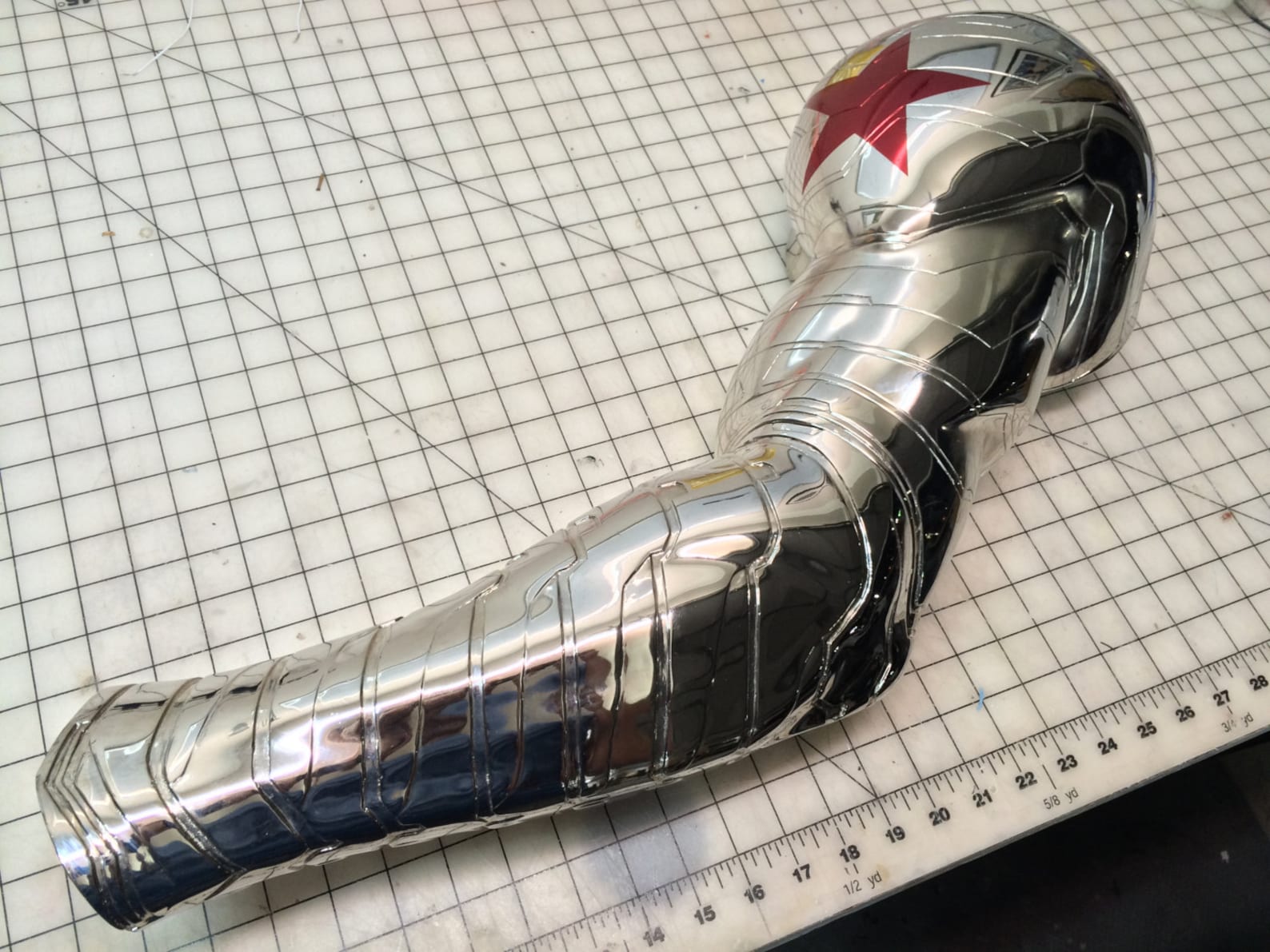 Captain America Winter Soldier Bionic / Cybernetic Robot Arm Cosplay ...
