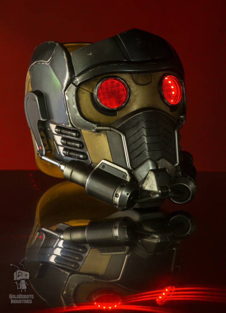 Guardians of the Galaxy Star Lord Helmet Mask Cosplay / Costume Prop ...