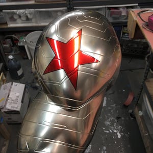 Winter Soldier Arm Star VINYL DECAL (outline Only) - Etsy