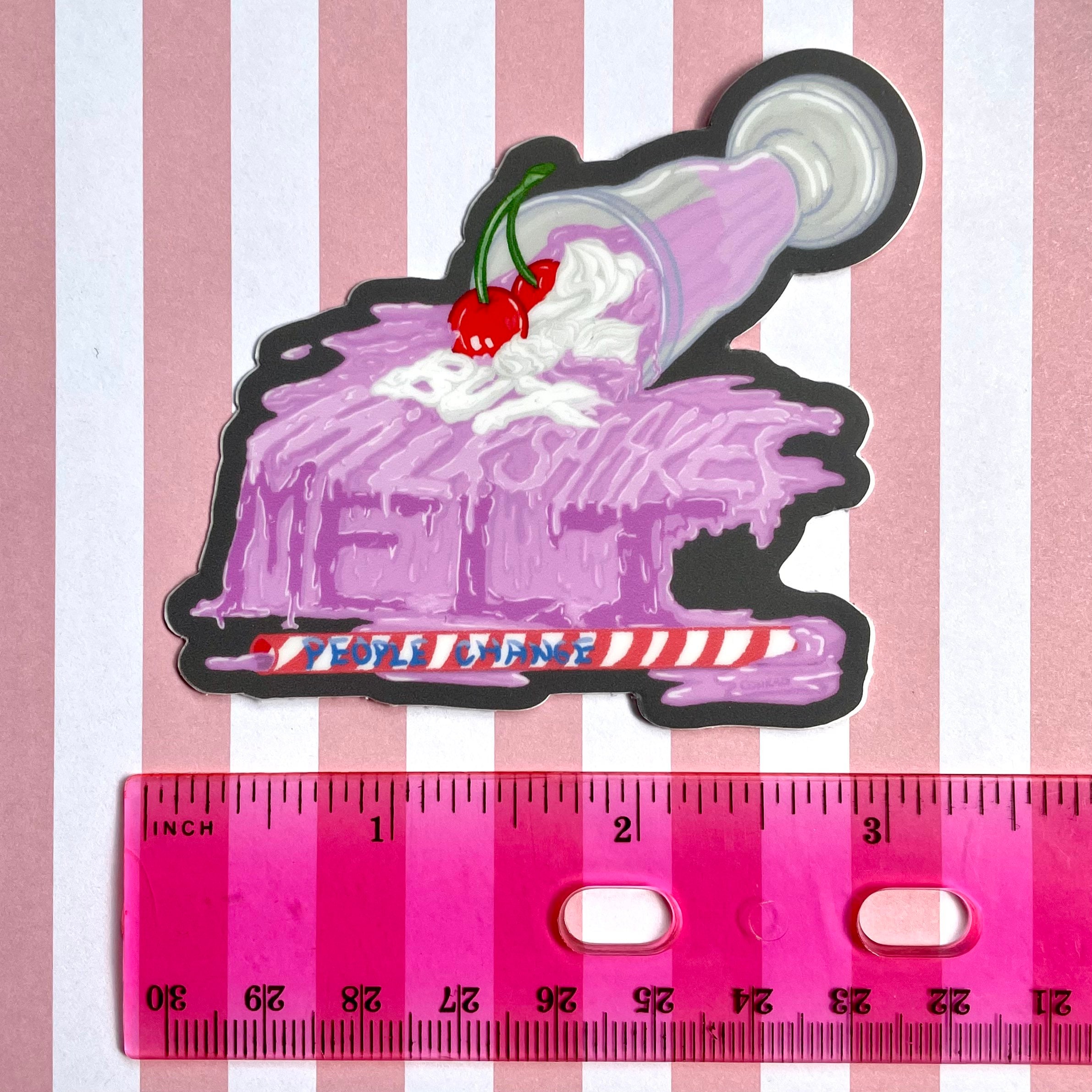 LUDO Rock Band Sticker Milkshake Sticker Goodwill Hunting | Etsy