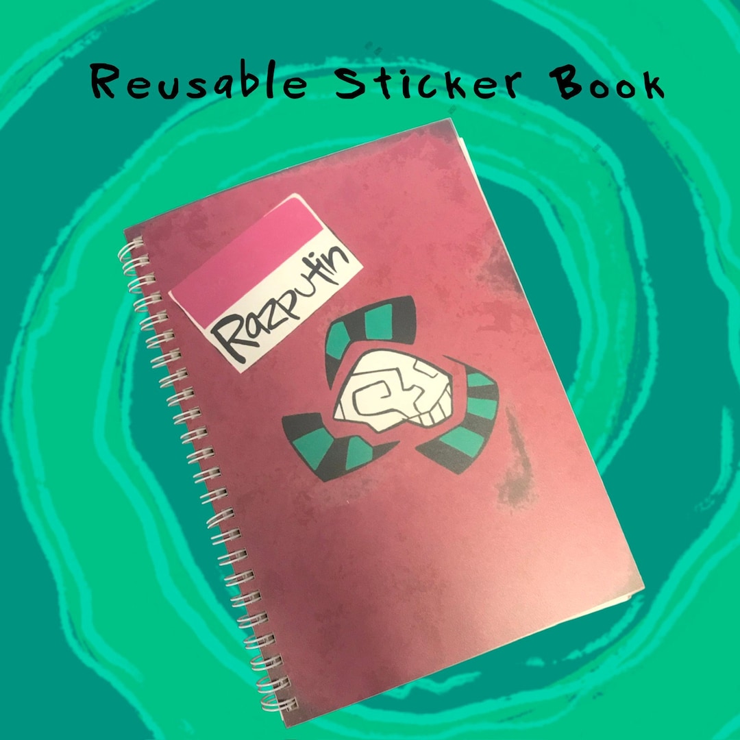 Psychonauts Sticker Book Psychonauts Notebook Psychonauts Game Psychonauts Raz Rasputin