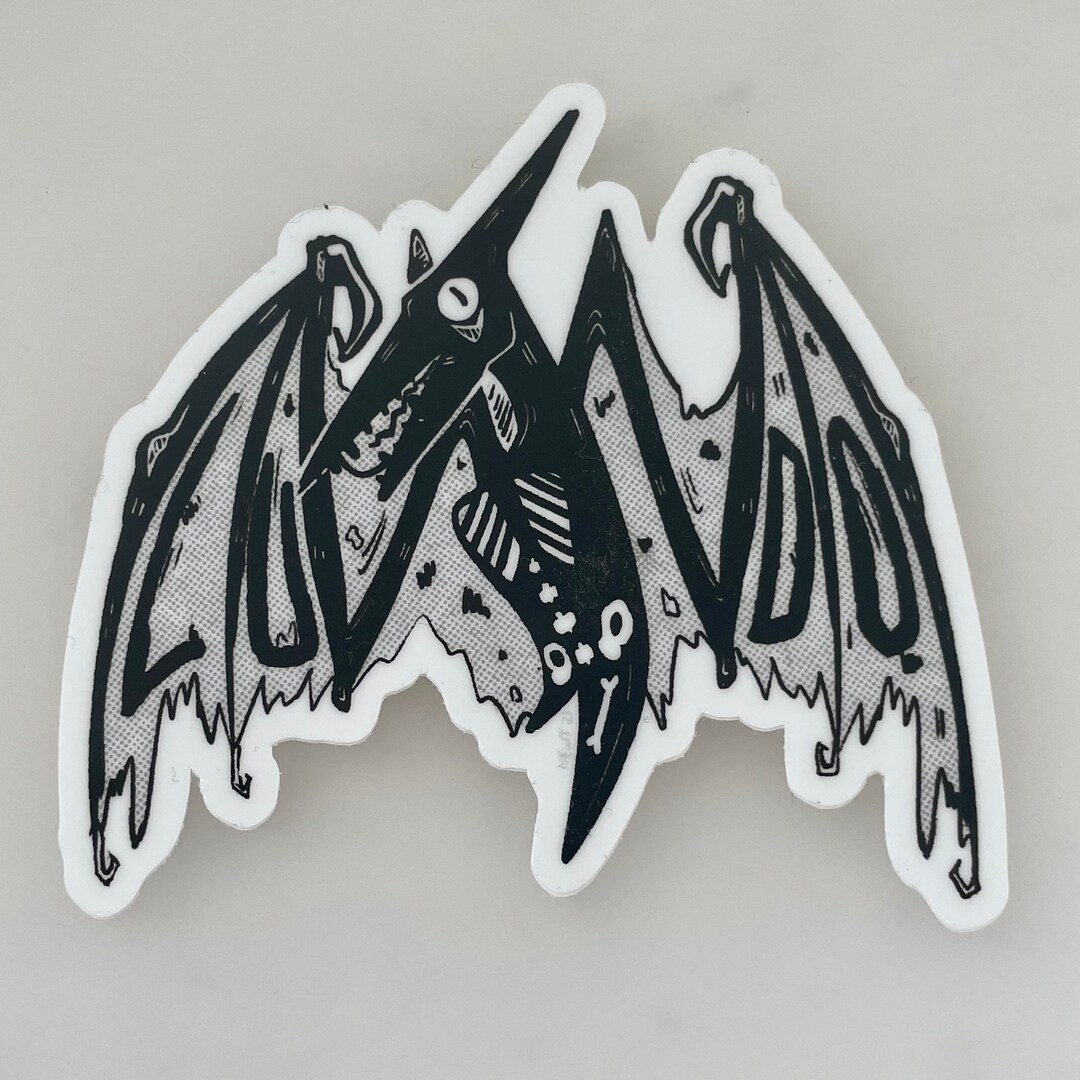 LUDO Rock Band Vinyl Stickers, Pterodactyl Sticker, Ludo Sticker, Music ...