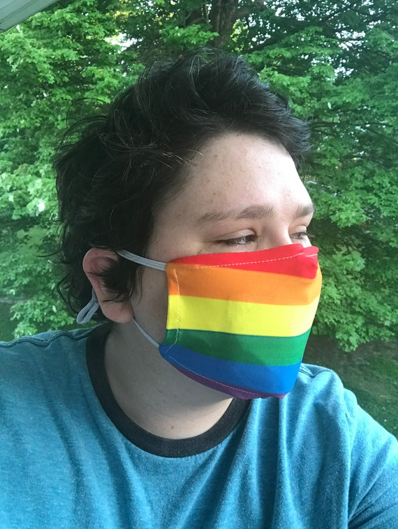 LGBT Mask Pride Face Mask Pride Mask Pride Face Mask With - Etsy UK