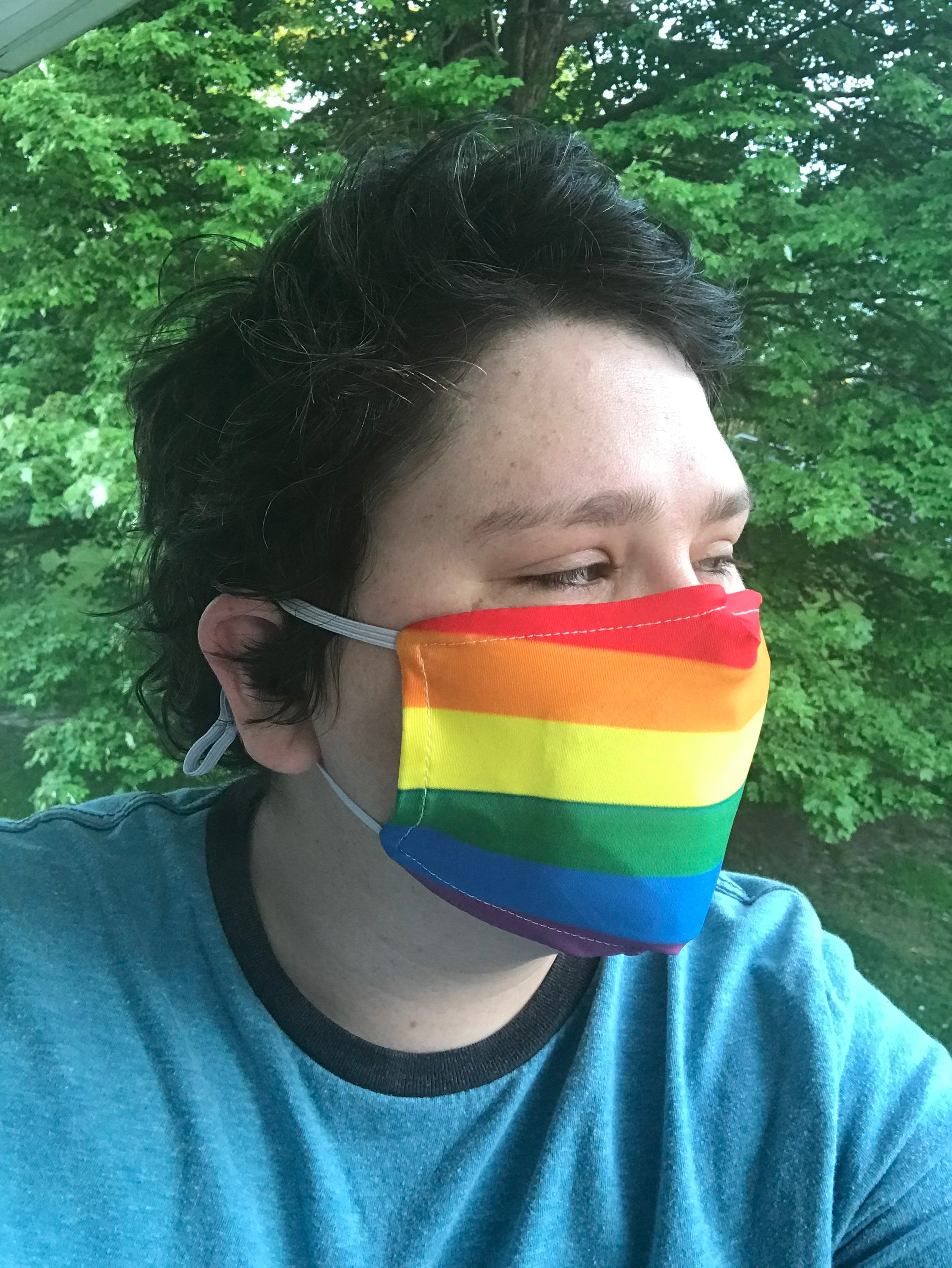 LGBT Mask Pride Face Mask Pride Mask Pride Face Mask With - Etsy UK