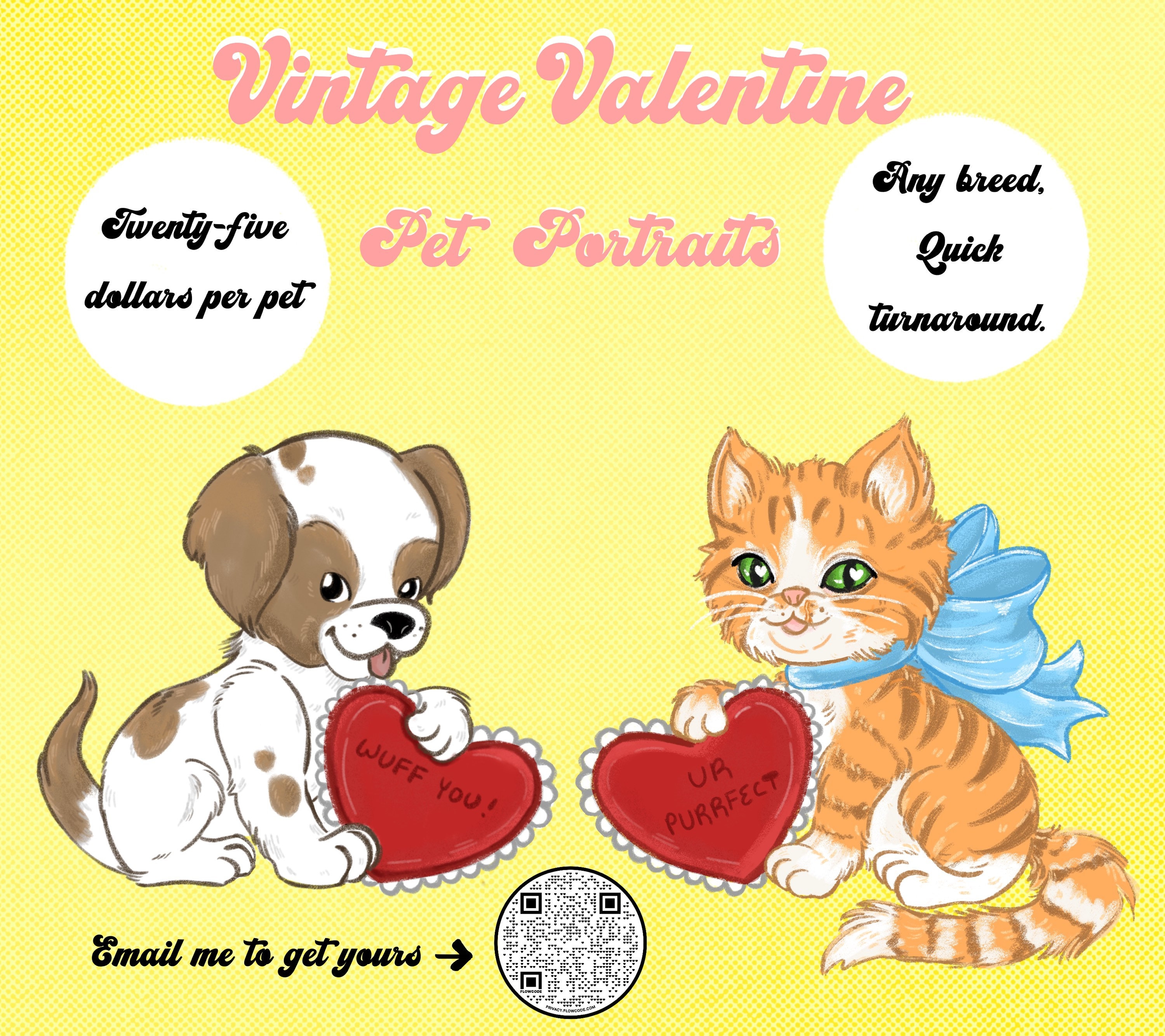 Dog And Cat Valentine