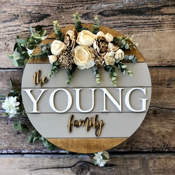Name Wreath - Etsy